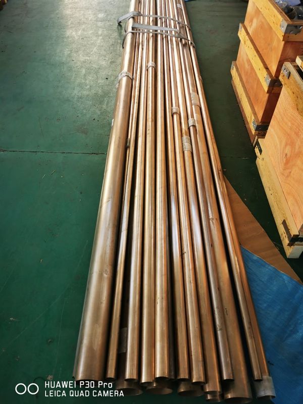 CuNi PIPE, SEAMLESS, UNS C70600 OD:1/2 " WT: WT=2 mm BS 2871 PART-2 ...