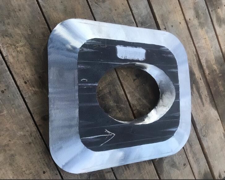 Carbon Steel Pipe Fitting Pipe branch Reinforcing Pad 90 STD-SCH20 ASTM ...