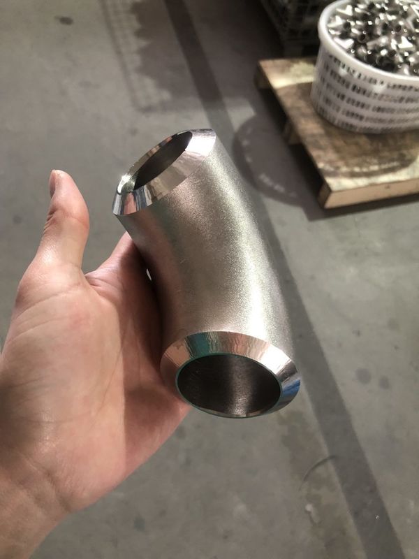 Super Duplex Stainless Steel Pipe Fittings UNS S32750 ASME B16.9 90D ...