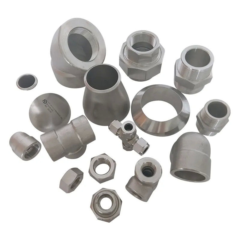 Nickel Alloy Pipe Fitting Butt Welding Alloy Elbow Tee Coupling ...