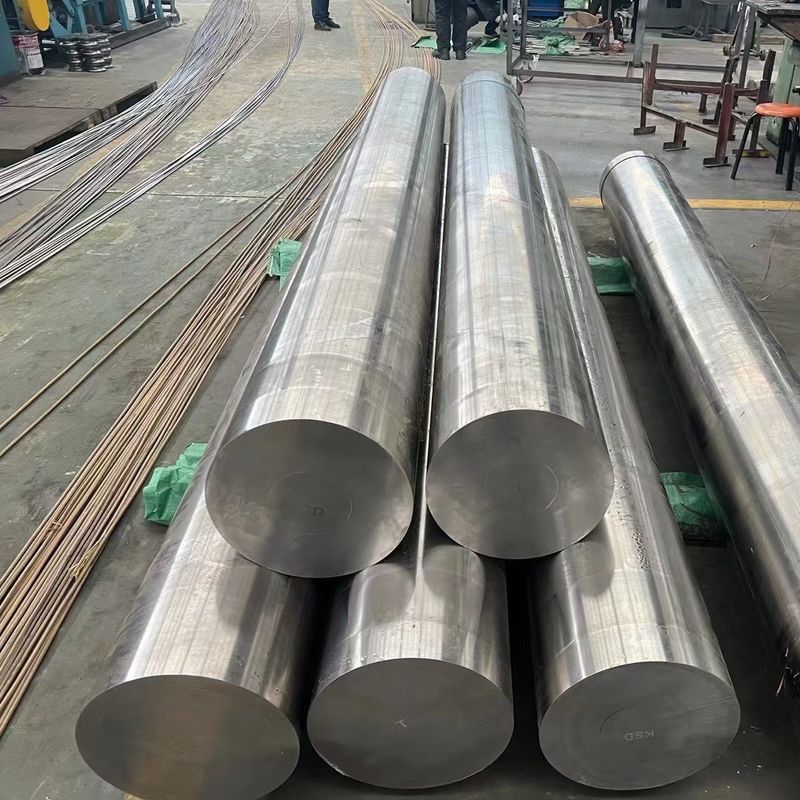 ASTM JIS DIN Steel Alloy Round Bar Hot Rolled in Silver and Golden ...