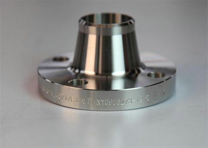 CuNi 90 / 10 PN10 Alloy Steel Flanges , Flat Face Reducing Weld Neck Flange ANSI B16 5