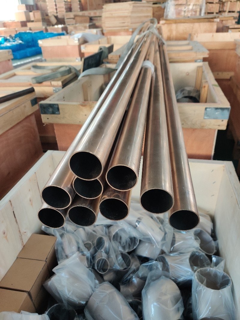 CuNi Pipe Seamless UNS C70600 OD 2" WT 2.5 Mm BS 2871 PART - 2 TABLE ...