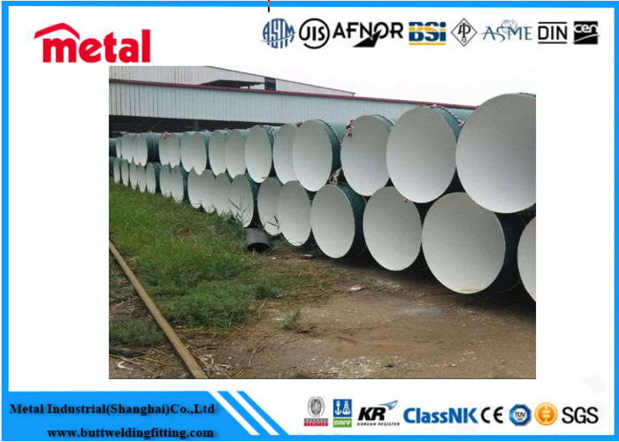 3 Layer Polyethylene Coating Pe Lined Carbon Steel Pipe , SCH 30 ...