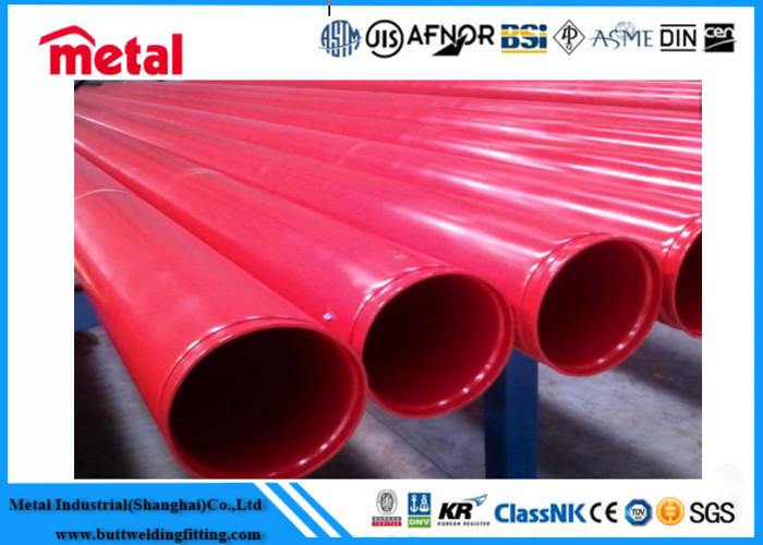FBE Coated Steel Pipe 18 INCH Size SCH 40 Thickness Round Section Shape