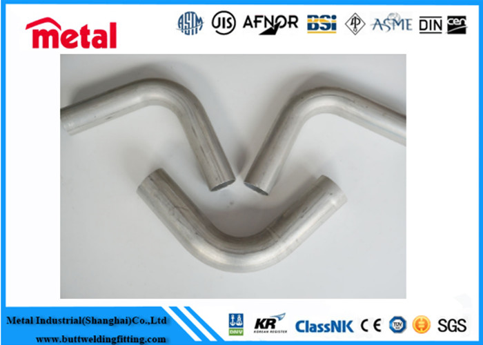 DN 50 U Shaped Metal Pipe Non - Alloy , Heat Exchanger Stainless Steel ...