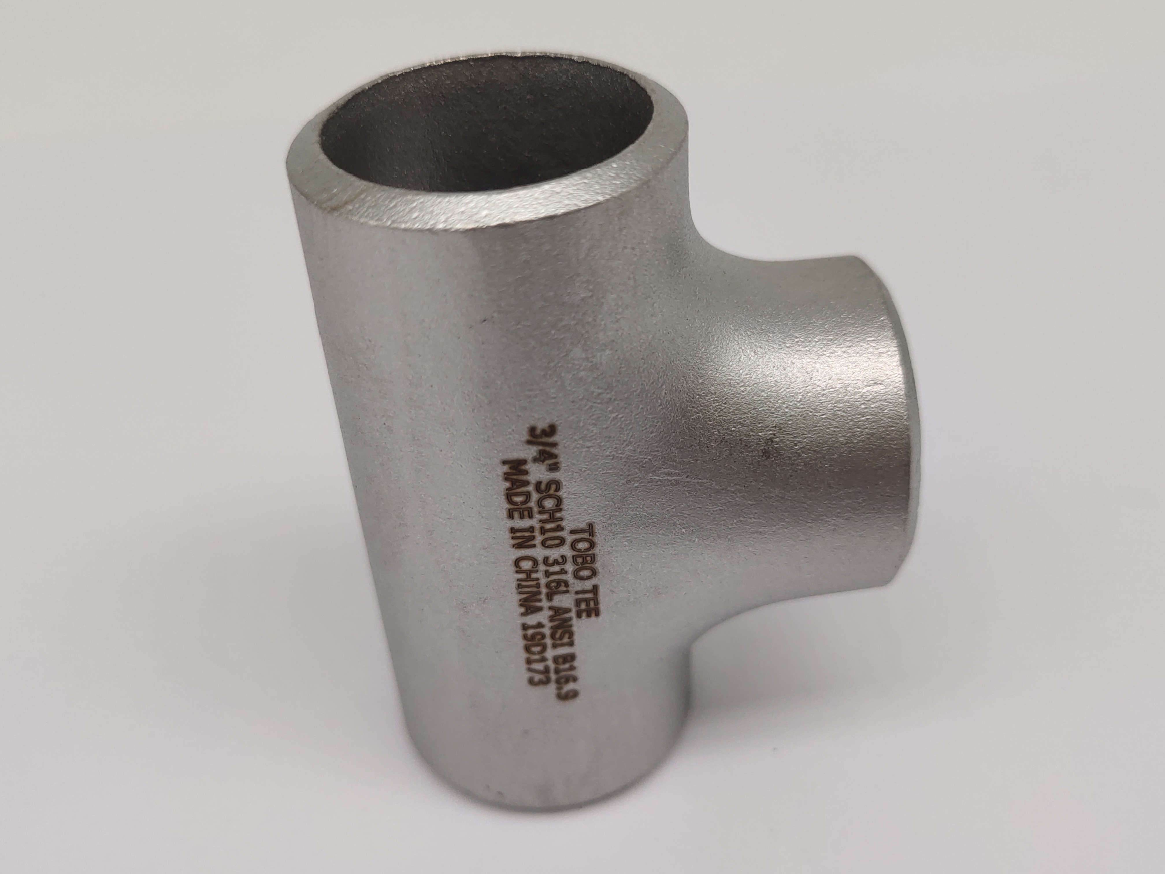 ASTM ASME B16.9 3'' STD A403 WP304L Stainless Steel Pipe fitting Equal Tee