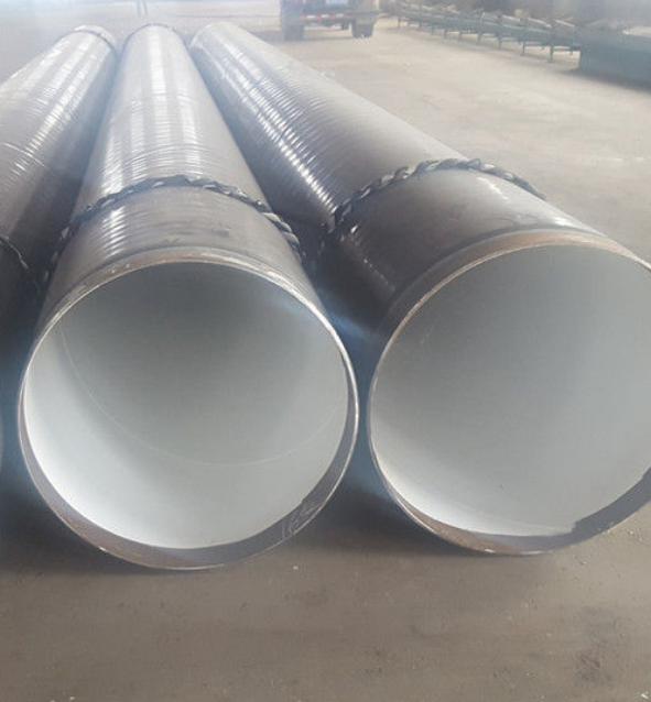 FBE Coated Steel Pipe 18 INCH Size SCH 40 Thickness Round Section Shape